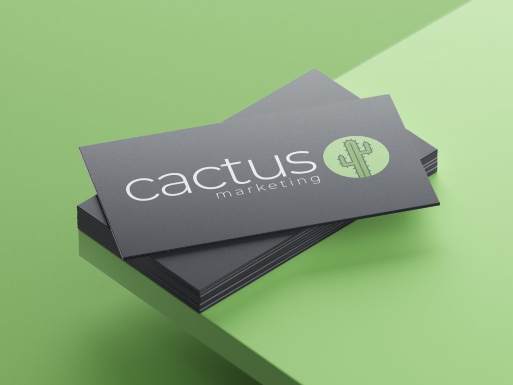 Cactus-Marketing-Business-Card-Design | SDX Creative